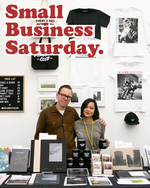 Shop Small With Deadbeat Club.